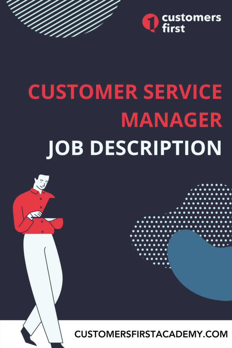 Customer Service Manager Salary And Job Description CustomersFirst 